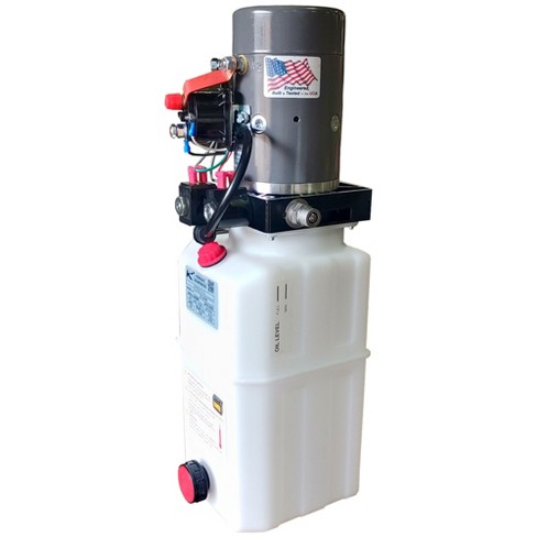 Kti Hydraulics Kti-12vda6q Compact 12 Vdc Hydraulic Power Unit Single ...