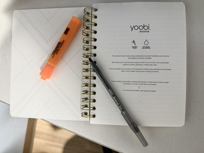 100 Sheet College Ruled Evolve Journal 6"x8" Spiral Soft Cover Navy ...