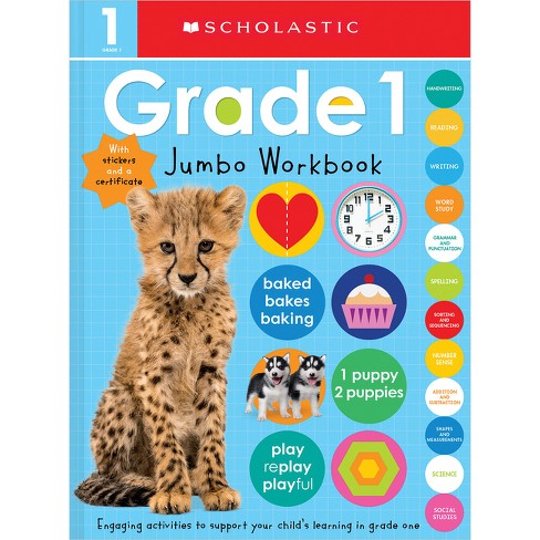 First Grade Jumbo Workbook: Scholastic Early Learners (jumbo Workbook ...
