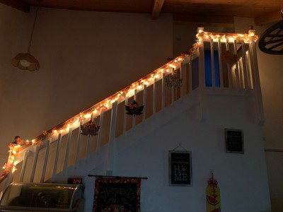 Collections Etc Lighted Fall Leaves Garland : Target