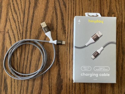 Usb-c To Usb-a Braided Cable - Heyday™ : Target