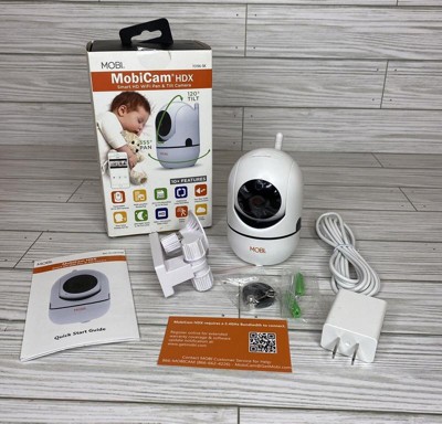 Mobicam Hdx Pan & Tilt Smart Hd Wifi Video Baby Monitor -monitoring ...