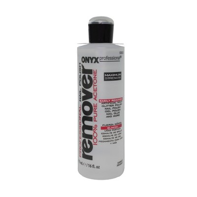 Onyx Brands Pure Acetone Nail Polish Remover - 16 Fl Oz : Target