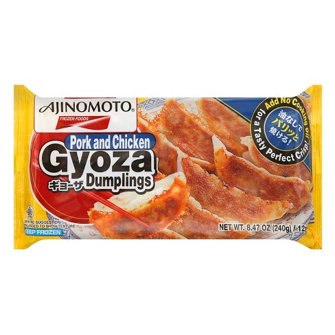 Ajinomoto Frozen Pork & Chicken Gyoza Dumplings - 8.47oz : Target