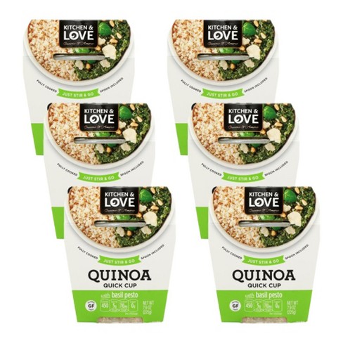 Cucina & Amore Kitchen And Love Quinoa With Basil Pesto - Case Of 6/7.9 ...