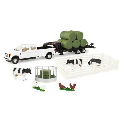 Big Country Toys 1/20 Polaris Ranger With Atv Trailer, Hunter, Tree ...