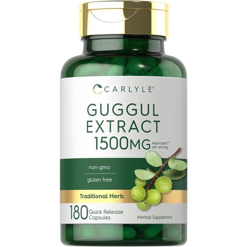 Carlyle Guggul Extract 1500mg (guggulsterone) | 180 Capsules : Target