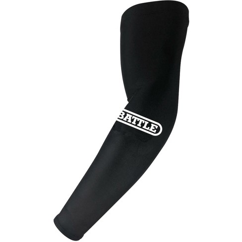 Battle Sports Adult Performance Football Full Arm Sleeves - Black/white ...