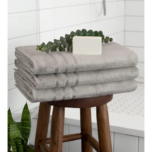 Cariloha Extra Smooth Towel Viscose From Bamboo 28"x54" Harbor Gray ...