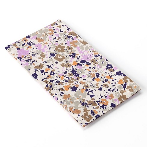 Trendables 100 Count Rectangle Paper Napkin Small Flower Print Dinner ...