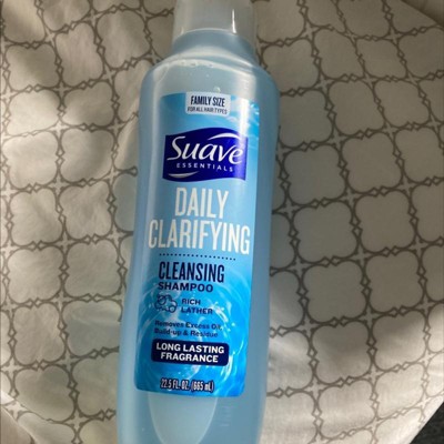Suave Cleansing Shampoo Daily Clarifying - 22.5 Fl Oz : Target