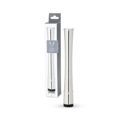Viski Stainless Steel Muddler, Essential Bar Tools & Accessories, Craft ...