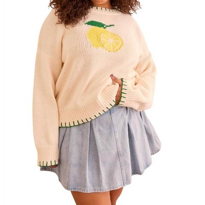 Women's Lemon Sweater - Gilli L : Target