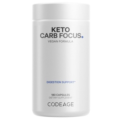 Codeage Keto Carb Focus - 180ct : Target