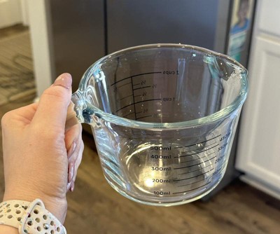 2 Cup Glass Measuring Cup Clear - Figmint™ : Target
