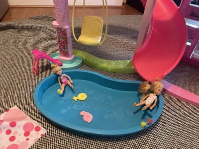 Barbie Dreamhouse Pool Party Doll House With 75+ Pc, 3 Story Slide : Target