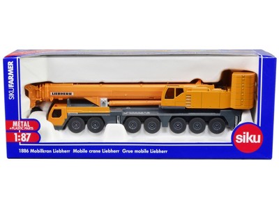 Liebherr R9800 Mining Excavator White And Gray 1/87 (ho) Diecast Model ...
