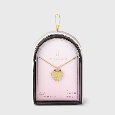 Target heart necklace store