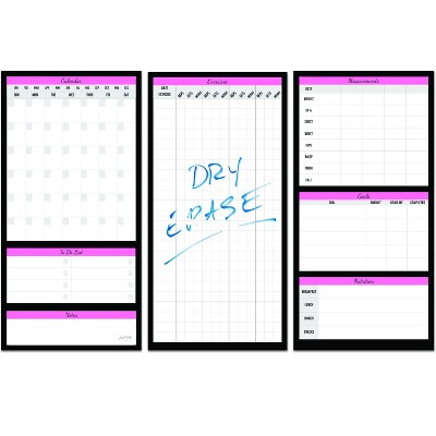 Alpine Choice Dry Erase Workout Calendar Planner: Fitness Calendar ...