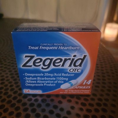 Zegerid Otc Omeprazole 20mg And Sodium Bicarbonate Acid Reducer For ...