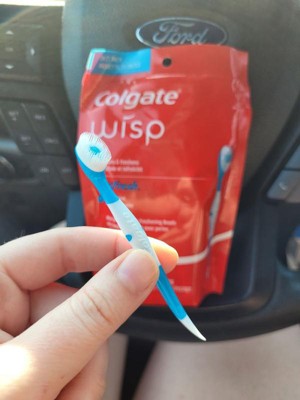 Colgate Max Fresh Wisp Disposable Travel Toothbrushes - Mini ...