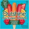Outshine Strawberry, Raspberry, Tangerine Frozen Fruit Bar - 12ct : Target