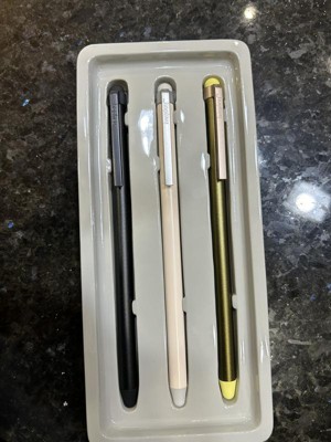 Stylus Pen 3pk - Heyday™ Black/olive/stone White : Target