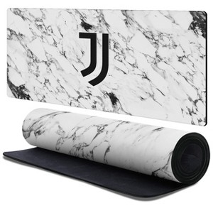 Juventus Football Club Crest Logo White Marble Gaming Office Desk PC ...