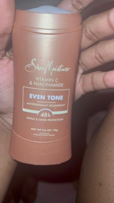 Sheamoisture Even Tone Antiperspirant Deodorant Stick With Vitamin C & Niacinamide - 2.6oz : Target