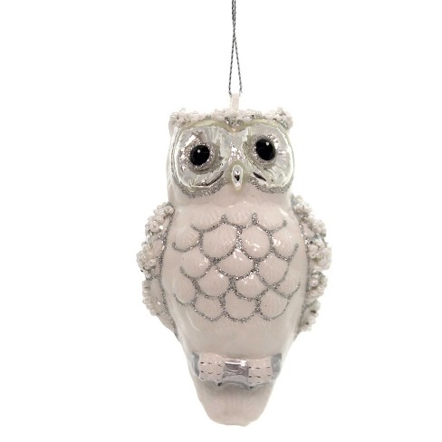 Holiday Ornaments Sparkle Owl - : Target