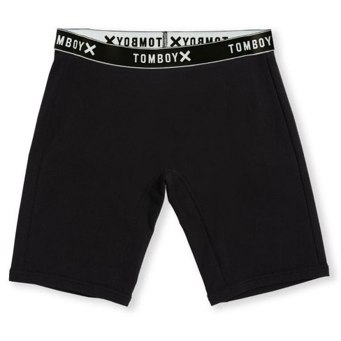 Tomboyx Adult 9" Inseam Boxer Briefs Underwear, Cotton Stretch ...