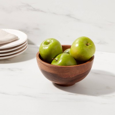 30oz Wood Small Serving Bowl - Threshold™ : Target