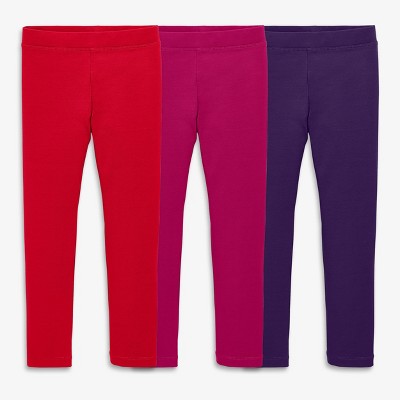 Primary Kids Legging 3-pack In Raspberry Mix Size 3 : Target