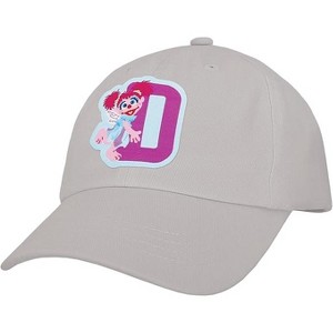 Sesame Street Abby Kids Toddler Cap with Initial (D) Grey, Toddler Boys ...