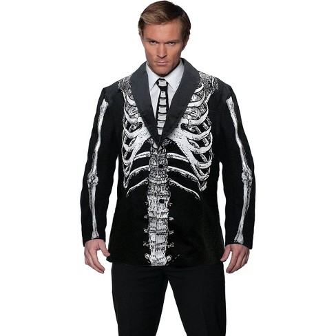 Underwraps Costumes Skeleton Bones Jacket Adult Costume : Target