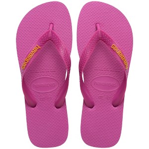 Havaianas Women's Logo Flip Sandals - Pink 6 : Target