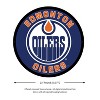 Evergreen Ultra-thin Edgelight Led Wall Decor, Round, Edmonton Oilers ...