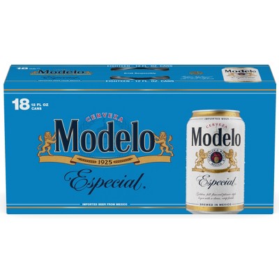 Modelo Especial Lager Beer - 18pk/12 fl oz Cans : Target