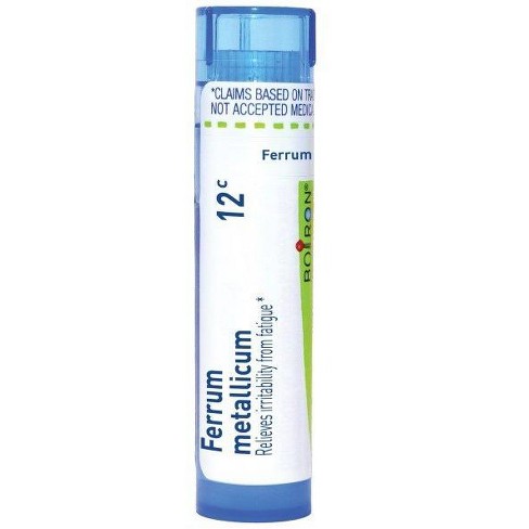 Ferrum Metallicum 12c By Boiron Homeopathic Single Medicine For Stress ...