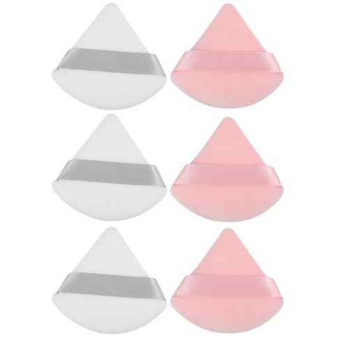 Unique Bargains Soft Triangle Puff Loose Powder Blender Beauty Makeup ...