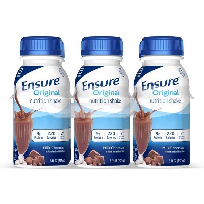 Ensure Plus Nutrition Shake Milk Chocolate - 6 Ct/48 Fl Oz : Target