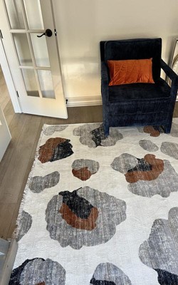 Nuloom Transitional Leopard Fringe Area Rug : Target