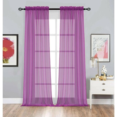 Purple : Curtains & Drapes : Target
