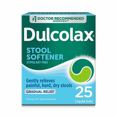 Dulcolax Stool Softener - 25ct : Target