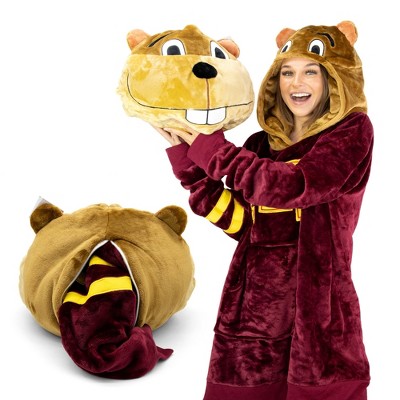 Plushible Ncaa Minnesota Golden Gophers Wearable Blanket Hoodie And ...