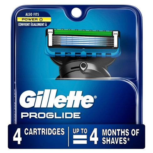 Gillette Proglide Men's Razor Blade Refills - 4ct : Target