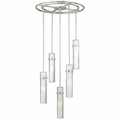 Vaxcel Vilo 5 - Light Pendant In Satin Nickel : Target
