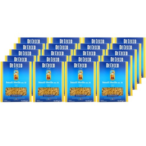 De Cecco Small Shells No. 52 - Case Of 20/16 Oz : Target