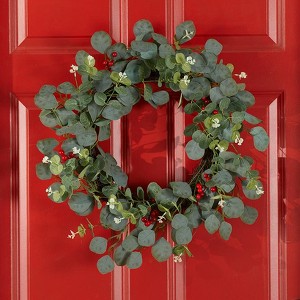 The Lakeside Collection Delightful Christmas Wreath 24" - : Target
