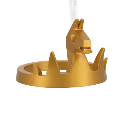 Sunrise Identity Fortnite Gold Loot Llama Figural Holiday Tree Topper ...